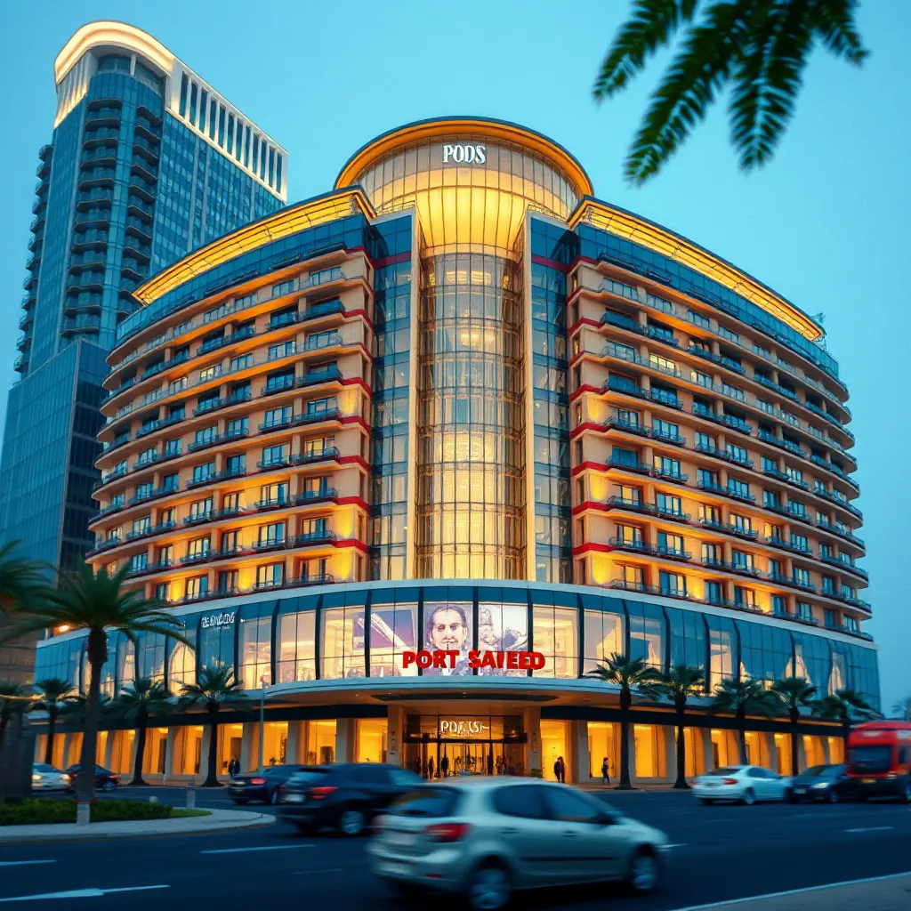 Explore the Architectural Wonders of Port Saeed Building