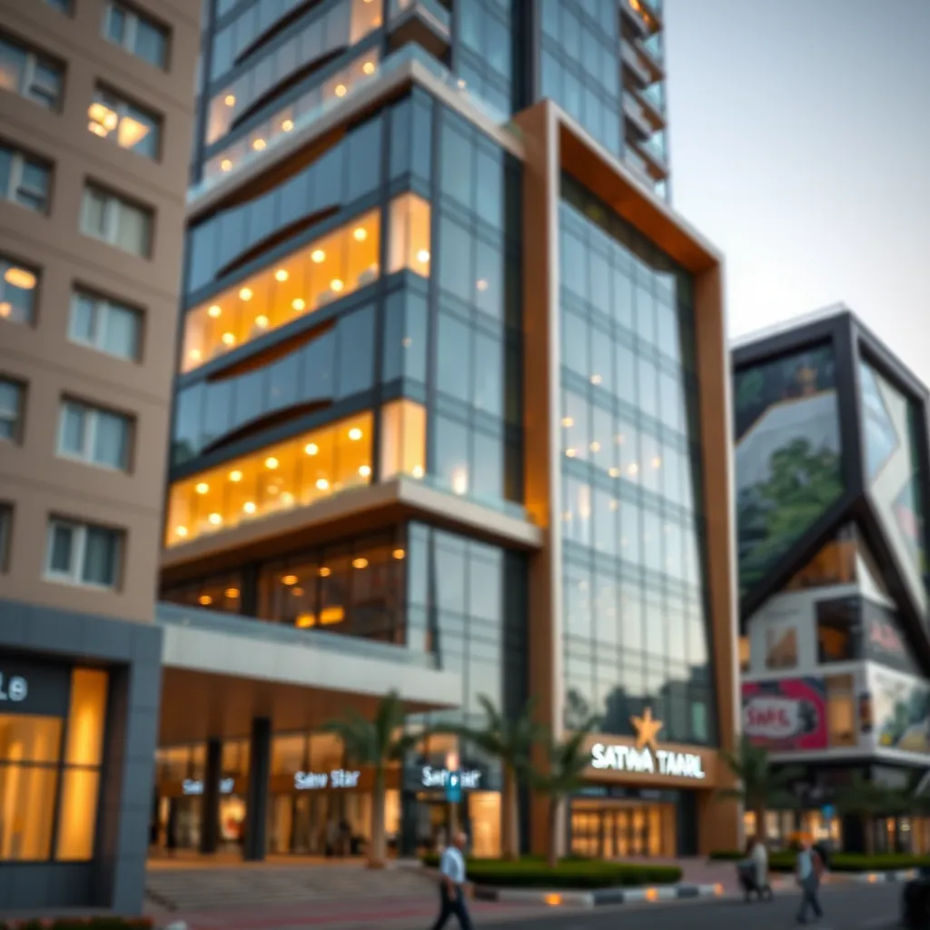 Exploring the Satwa Star Building: Architectural Insights